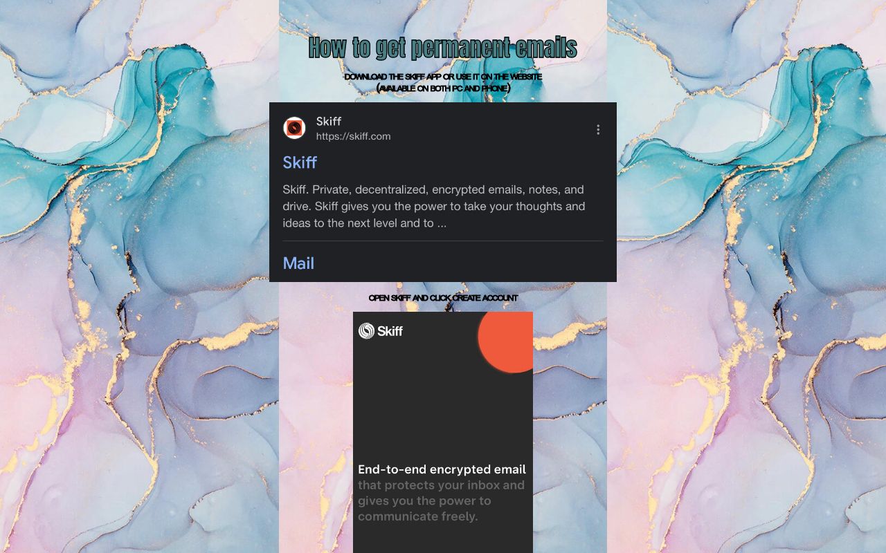 How to get permanent emails